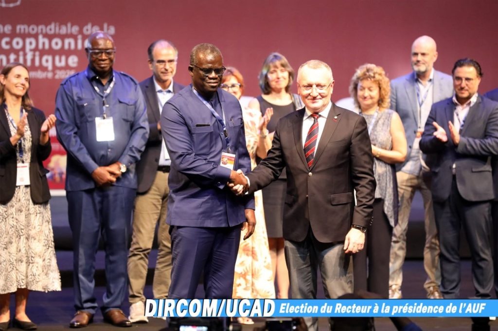 Le Secrétaire Général du CAMES félicite le Recteur de l’UCAD, Pr Alioune Badara KANDJI, nouveau ...